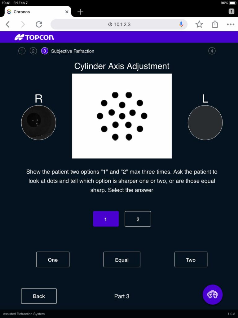 Бінокулярний авторефрактометр та кератометр Topcon Chronos – Медична ...